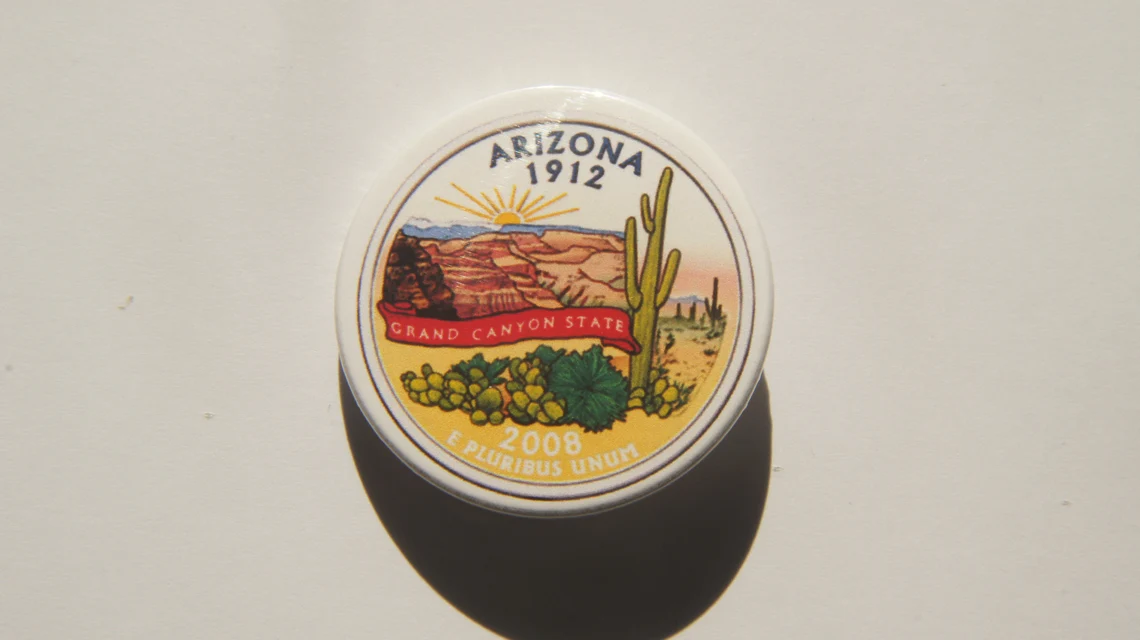 arizona quarter – CJ Badges and Coin